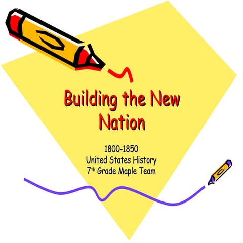 Building the new nation | PPT