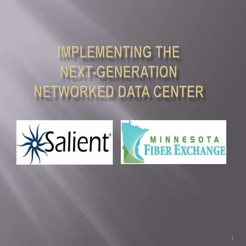 Building the Next Generation Data Center | PPTX | Telecommunications ...