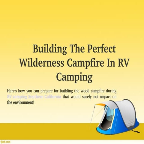How to Build a Great Campfire | PDF