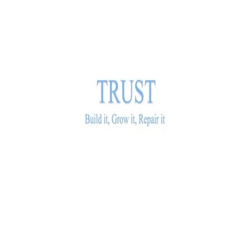 Building TRUST in Workplace - Managers Training.ppt