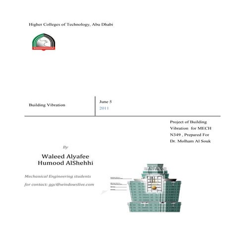 Building Vibration | PDF