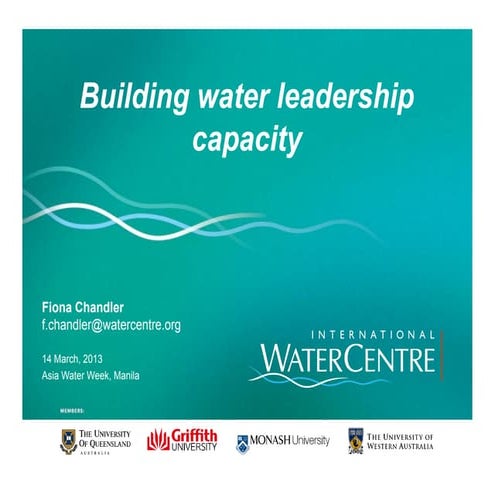 Building Water Leadership Capacity | PPT