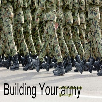 Building Your Army - Jennifer Lashua Intel | PPT