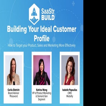 Building your ideal customer profile - How to target your product ...