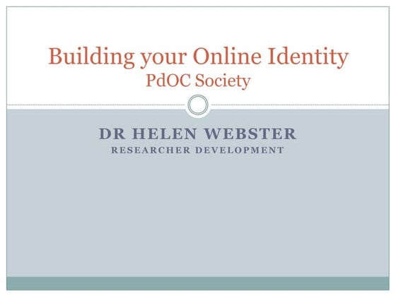 Digital Identity | PPT