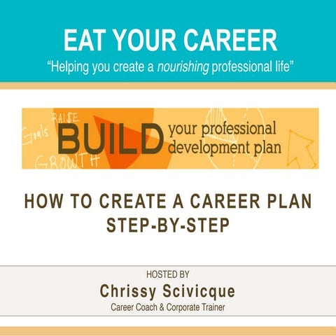 Build Your Professional Development Plan: How to Create a Career Plan ...