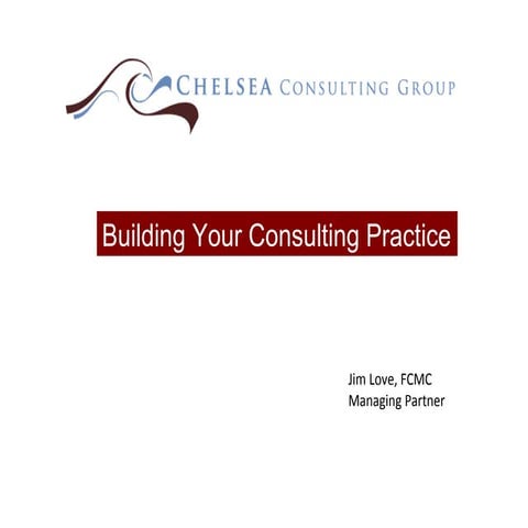 Building Your Practice Cmc June 2009 | PPT