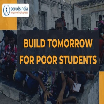 Build Tomorrow for Poor Students | PPT