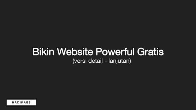 Build website detail (ppt) | PPT Build website detail (ppt) | PPT