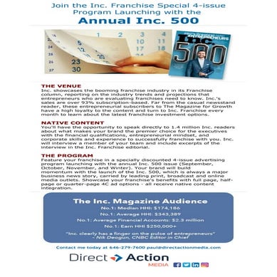 Build your franchise pipeline with the inc. 5000.pdf