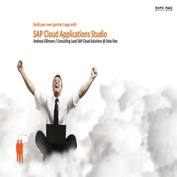 Build your own (partner) apps with the SAP Cloud Applications Studio ...