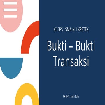Bukti - Bukti Transaksi Dalam Akuntansi.pptx