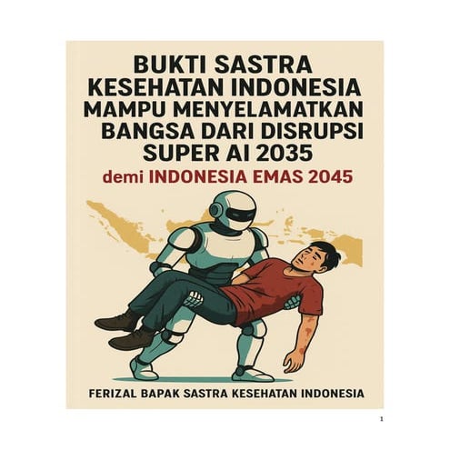 BUKTI SASTRA KESEHATAN INDONESIA MAMPU MENYELAMATKAN BANGSA DARI DISRUPSI SUPER AI 2035 demi ...