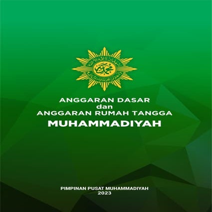 Buku-Anggaran Dasar-dan-Anggaran Rumah Tangga | PDF