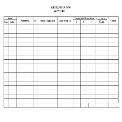 buku-klapper-siswa-smp.doc | Education