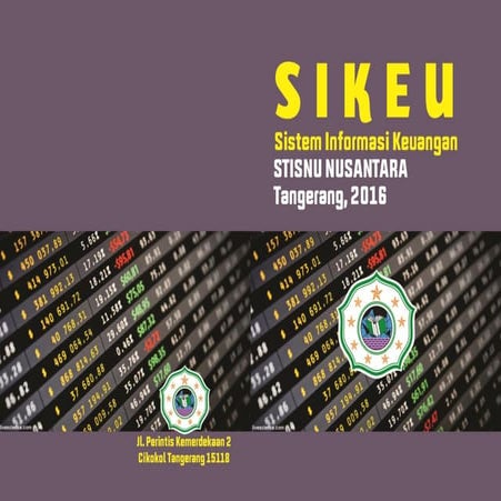 Buku Sistem Informasi Keuangan Manajemen Keuangan Pdf