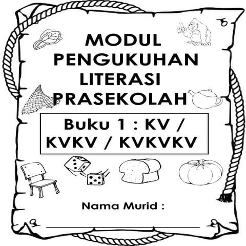 Buku 1 (KV_KVKV_KVKVKV) konsonan vokal k | PDF