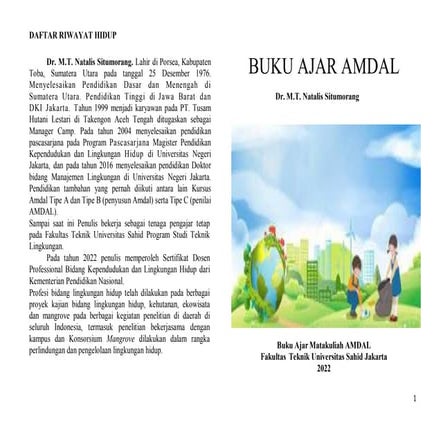 Buku Ajar-AMDAL analisi mengenai dampak lingkungan | PPT
