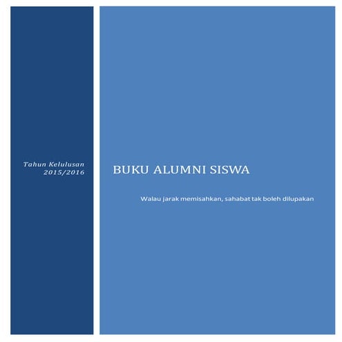 Cover absensi siswa | DOCX