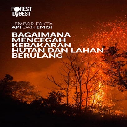 Bagaimana Mencegah Kebakaran Hutan dan Lahan Berulang | PDF