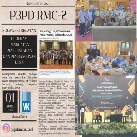 Buku Informasi P3PD RMC-II SULAWESI SELATAN | PPT