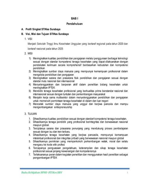 Buku kebijakan spmi | PDF