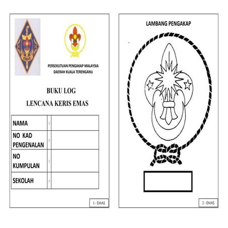 Buku log keris emas | PDF