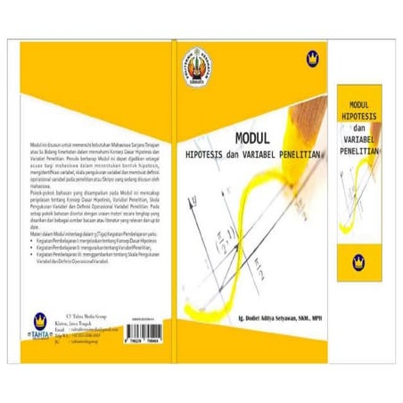 Buku Modul Hipotesis dan Variabel Penelitian.pdf