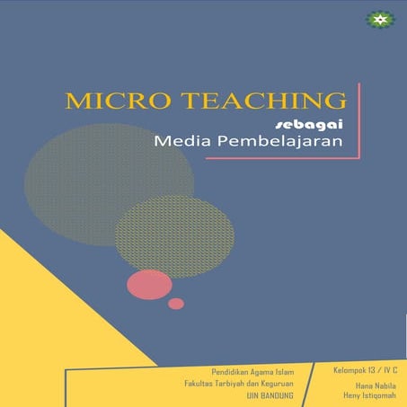 Media Pembelajaran Micro Teaching | PDF
