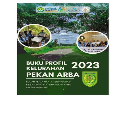 BUKU PROFIL DESA.docx kelurahan enok kukerta 2024 | DOCX