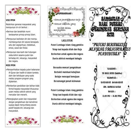 Buku program hari sukan | DOC