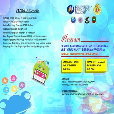 Buku Program Pelancaran PAK21 Berasaskan Frog Play Bersama FrogAsia | PDF