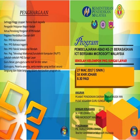 Buku Program PAK21 Berasaskan ICT Bersama Microsoft Malaysia Sek ...