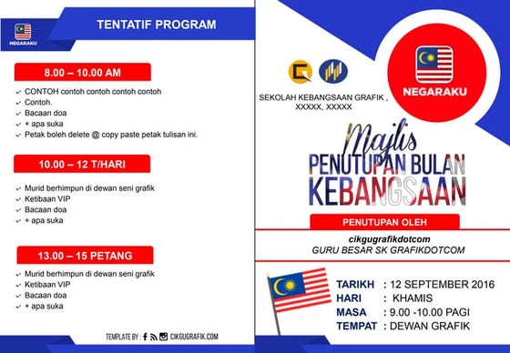 Buku program jom ke sekolah [cikgugrafikdotcom] | PPT