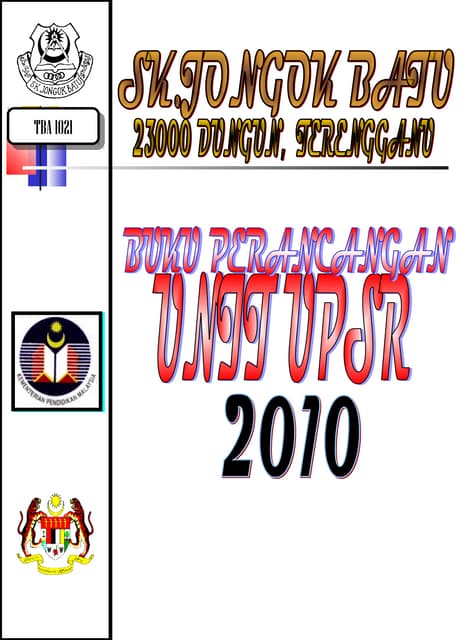 Buku program upsr 2015 baru 1 sjkt | DOCX