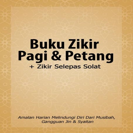 Buku zikir | PDF