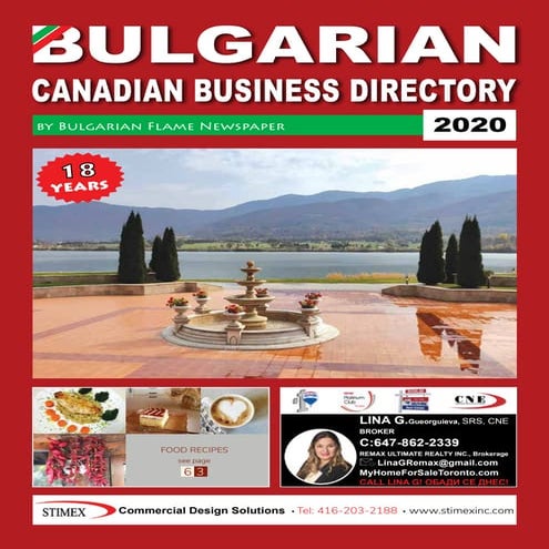 Bulgarian Canadian Business Directory 2020 | PDF