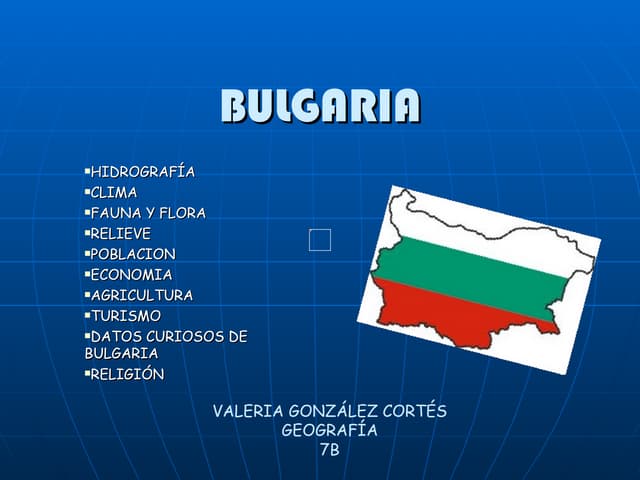 Bulgaria (presentación) | PPT | South America Travel | Travel Locations
