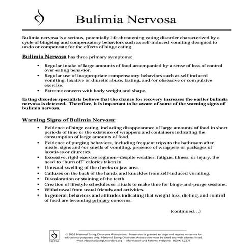 Bulimia | PPTX