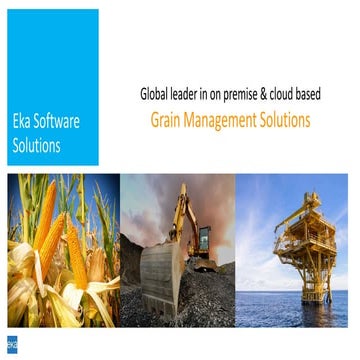 Grain Management Solutions - Increase Productivity and Throughput | PDF