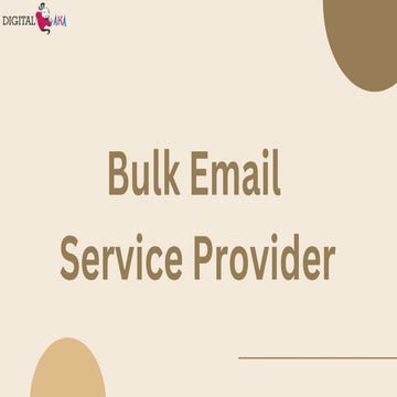 Bulk Email Servers Mass email servers.pdf