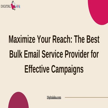 Bulk email services provider and Mass Email Services Provider.pdf