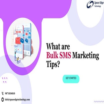 Bulk SMS Marketing: Tips and Tricks to Follow | PPTX