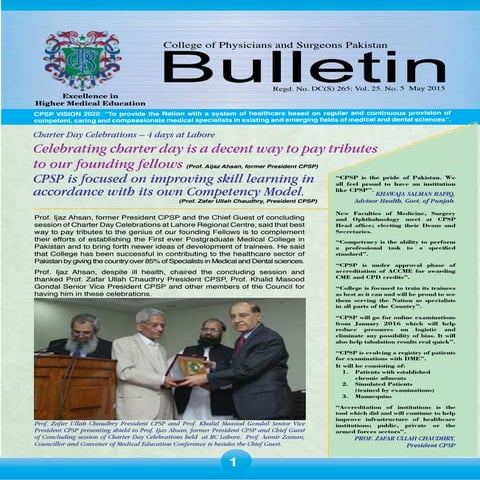 CPSP Bulletin May 2015 | PDF