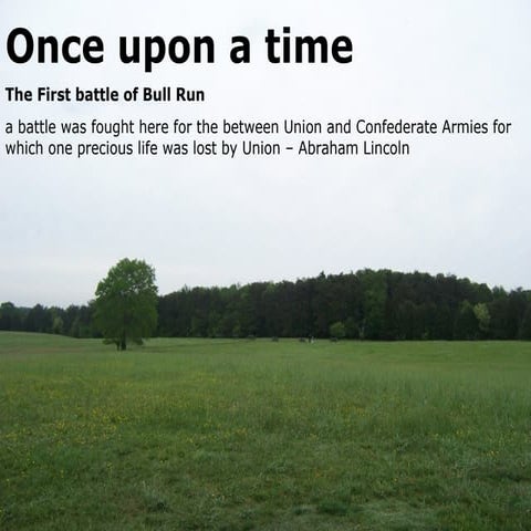 The First Battle of Bull Run | PPTX