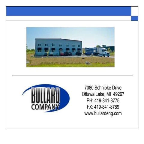 Bullard Company 2019 | PPTX | Business | Business and Finance