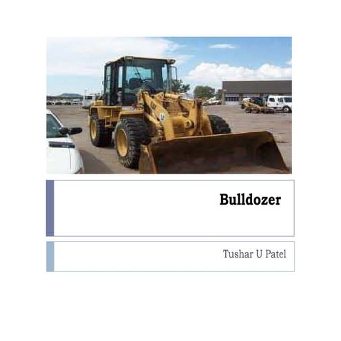 Material handling, Bulldozer | PDF