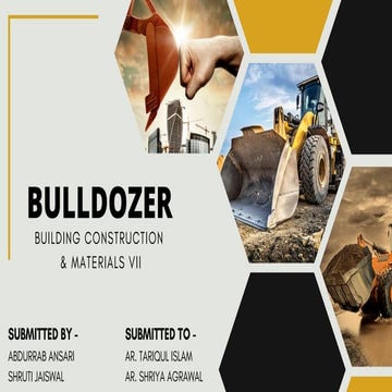 BULLDOZER (Building Construction & Material) | PDF