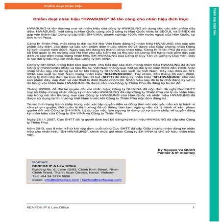 Chiếm đoạt nhãn hiệu “HWASUNG” để tấn công chủ nhãn hiệu đích thực.pdf