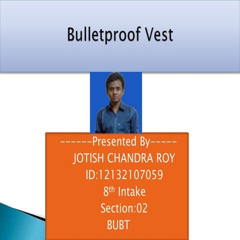 Bulletproof Vest | PPTX